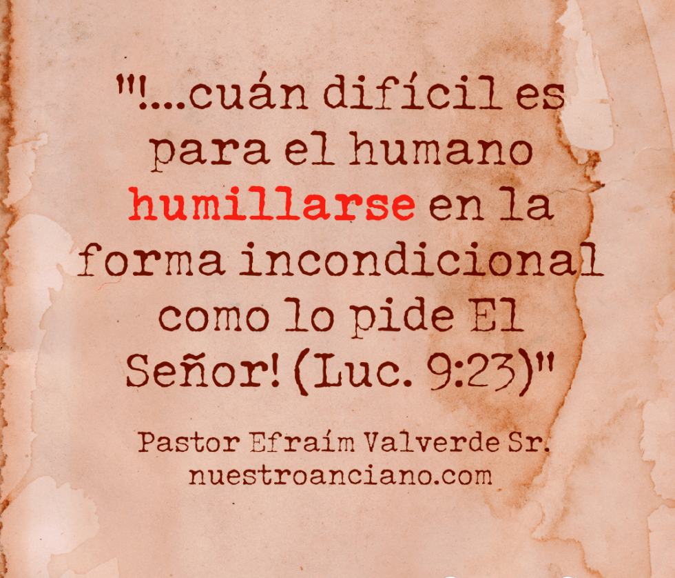 Citas Humillación | nuestroanciano.com